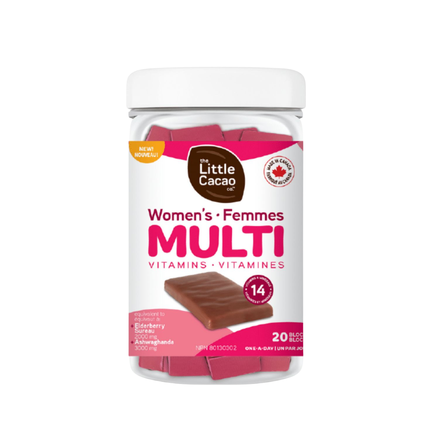Women's Multi-Vitamins | Essential for Women 18+ | The Little Cacao ...